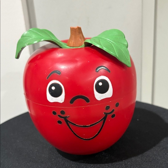 Fisher-Price | Toys | Vintage Fischer Price Red Happy Chimes Apple Toy ...
